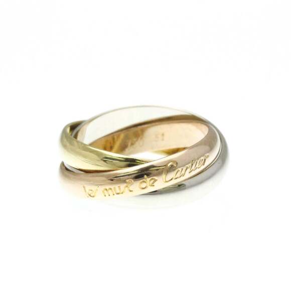 Cartier | Jewelry | Cartier 8k Gold Trinity Ring | Poshmark